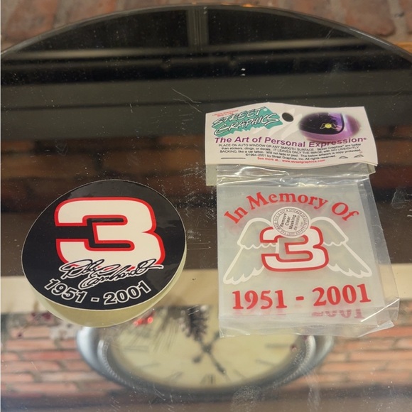 Other | Nwtnip Dale Earnhardt Sr Memorial Decal Window Cling | Poshmark